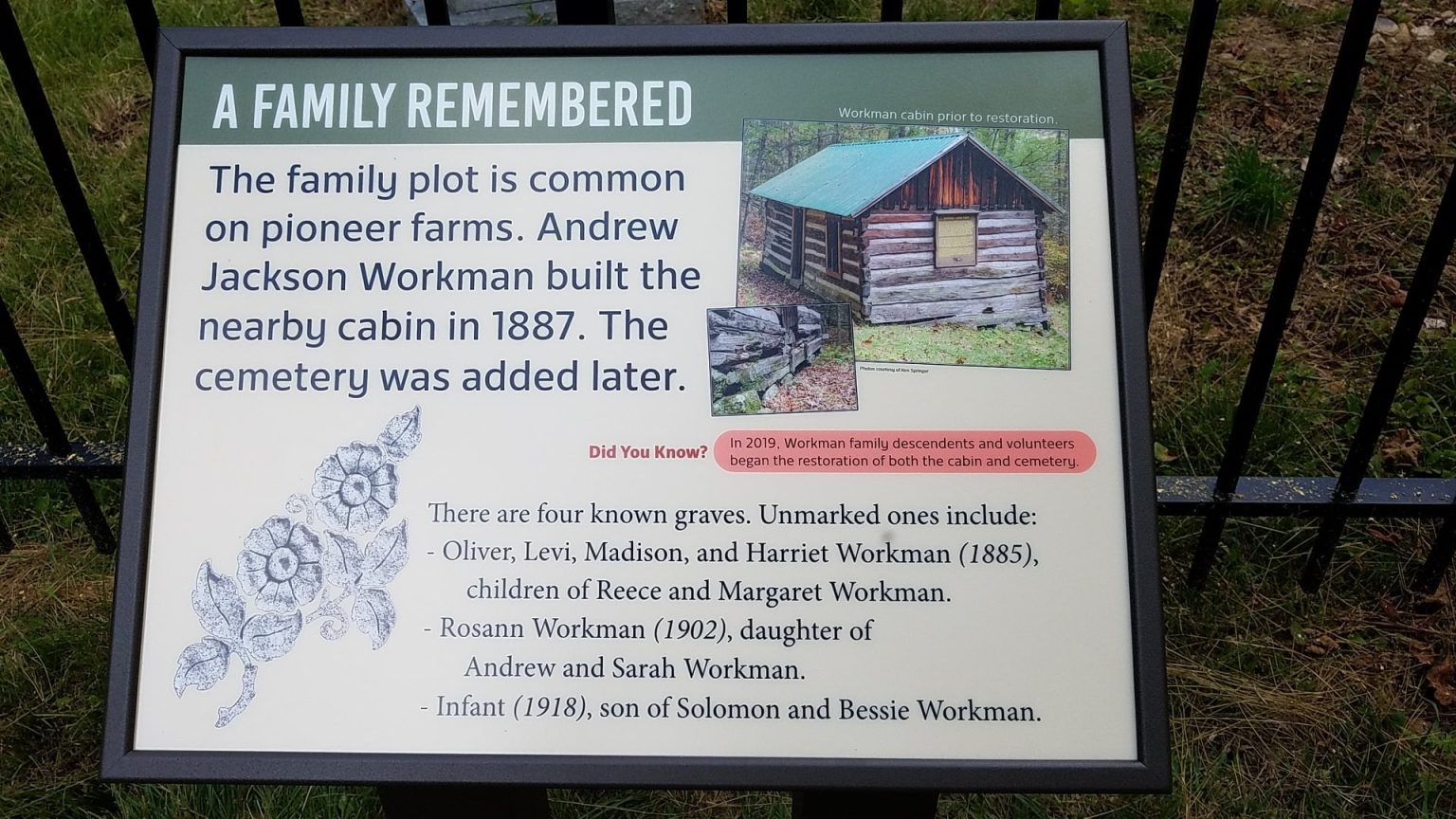 Workman Cabin Restoration